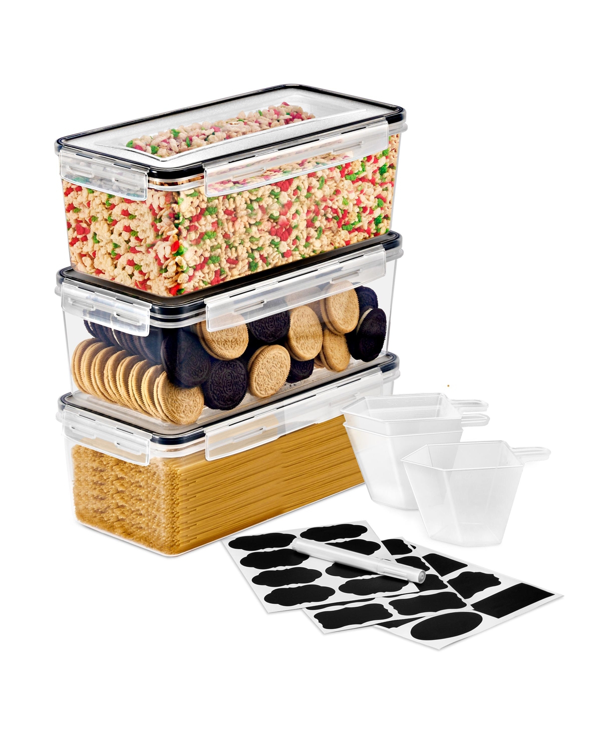 Click here for Sorbus 3 Pack (108oz/13.5cups) Airtight Food Stora... prices