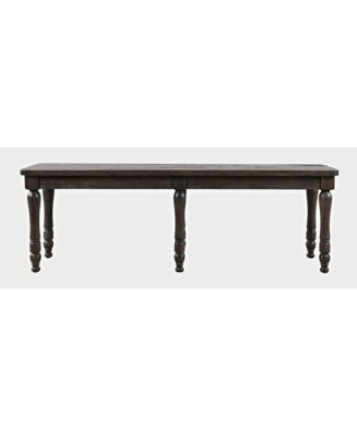 Jofran Madison County Rustic Reclaimed Solid Wood Farmhouse 54" Dining ...