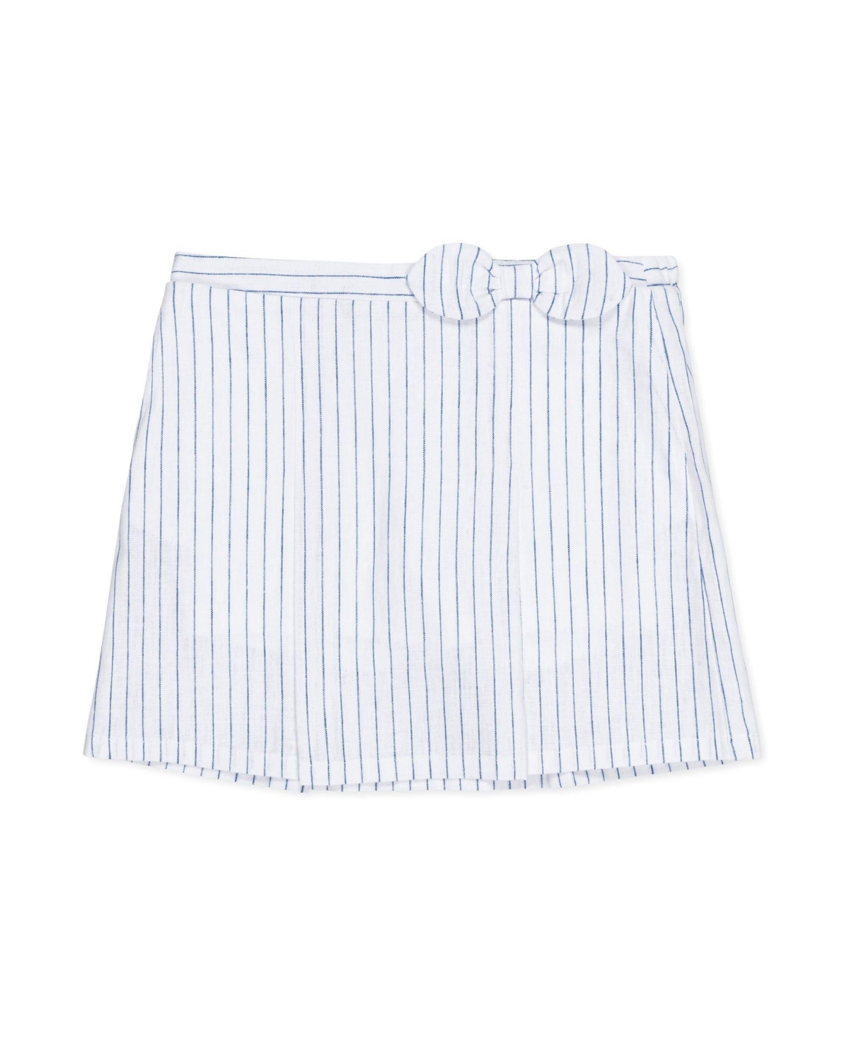 Click here for Hope & Henry Girls Linen Pull-On Pleated Bow Skort... prices