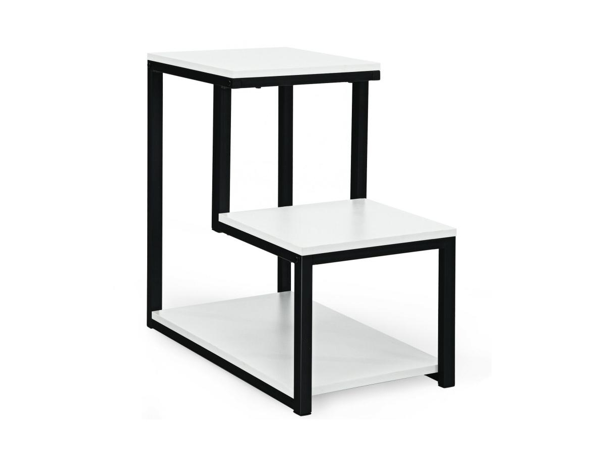 Click here for Gouun 3-Tier Ladder-Shaped Chair Side Table with S... prices