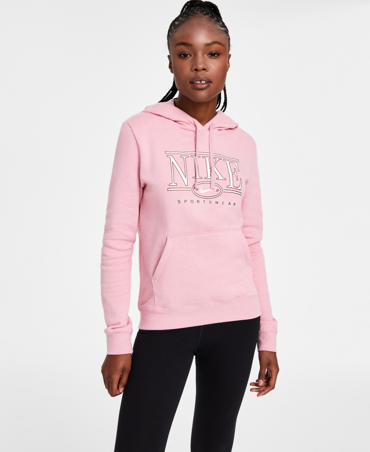 Click here for Nike Sportswear Womens Club Fleece Graphic Hoodie... prices