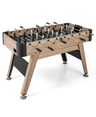 KUYOTQ 54 Inch Foosball Table Arcade Soccer Game Table with 2 Balls and ...