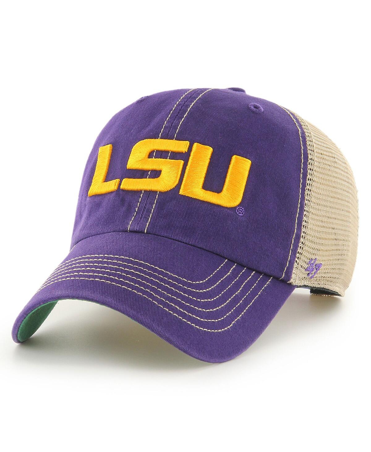 Click here for 47 Brand Mens Purple Lsu Tigers Trawler Trucker Ad... prices