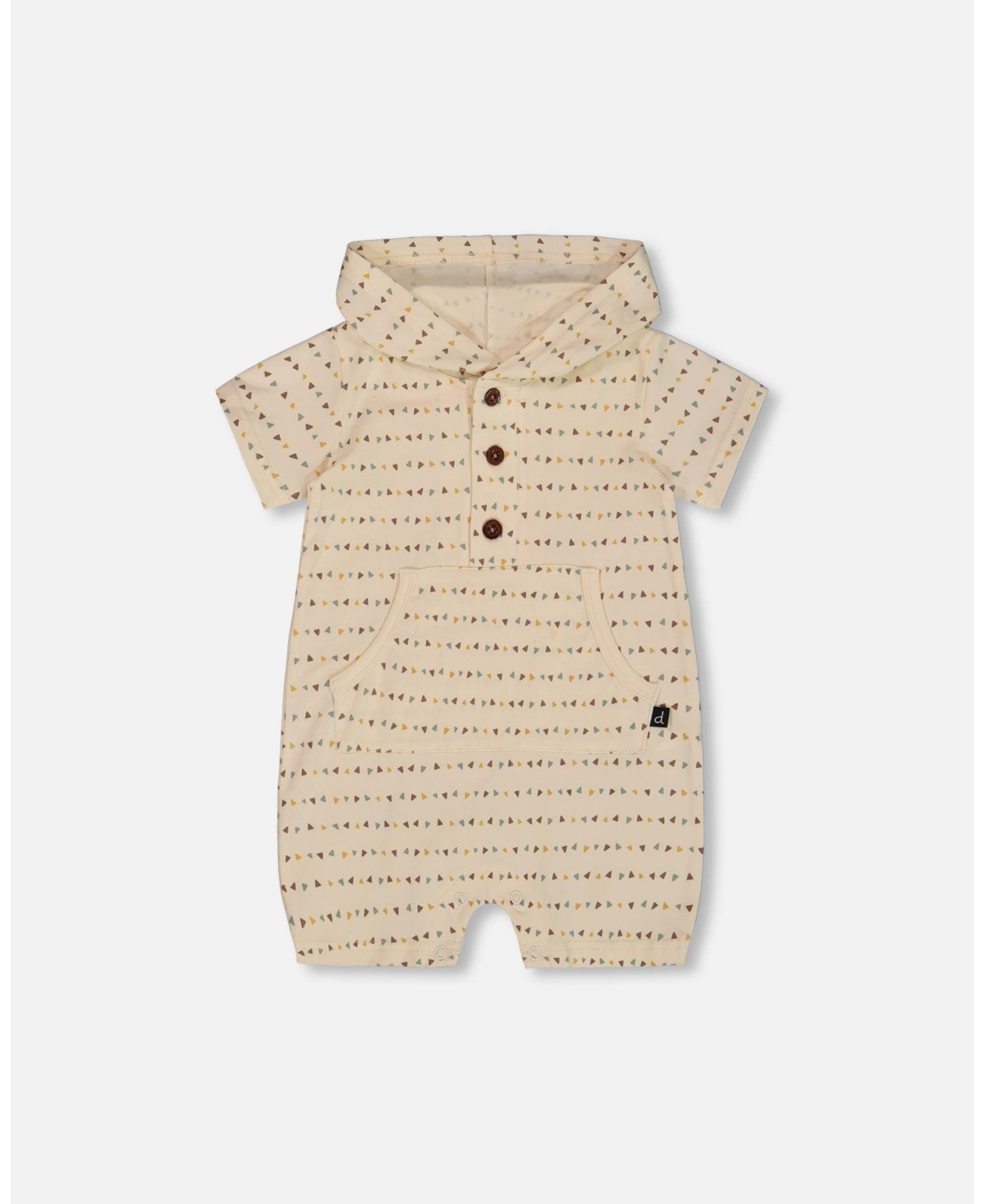 Click here for Deux par Deux Baby Boys Printed Organic Cotton Hoo... prices