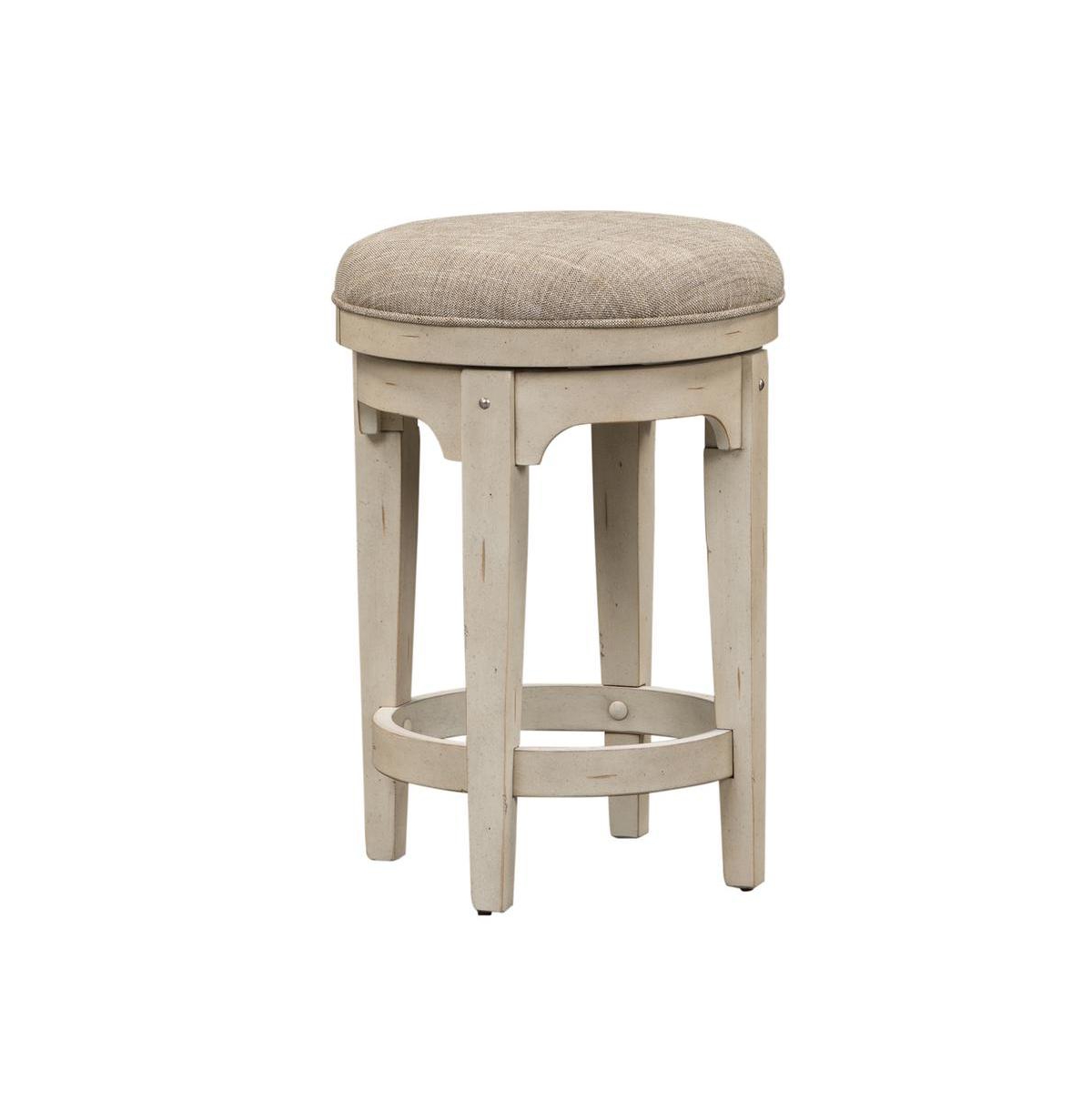 Click here for Liberty Furniture Console Swivel Stool - White prices