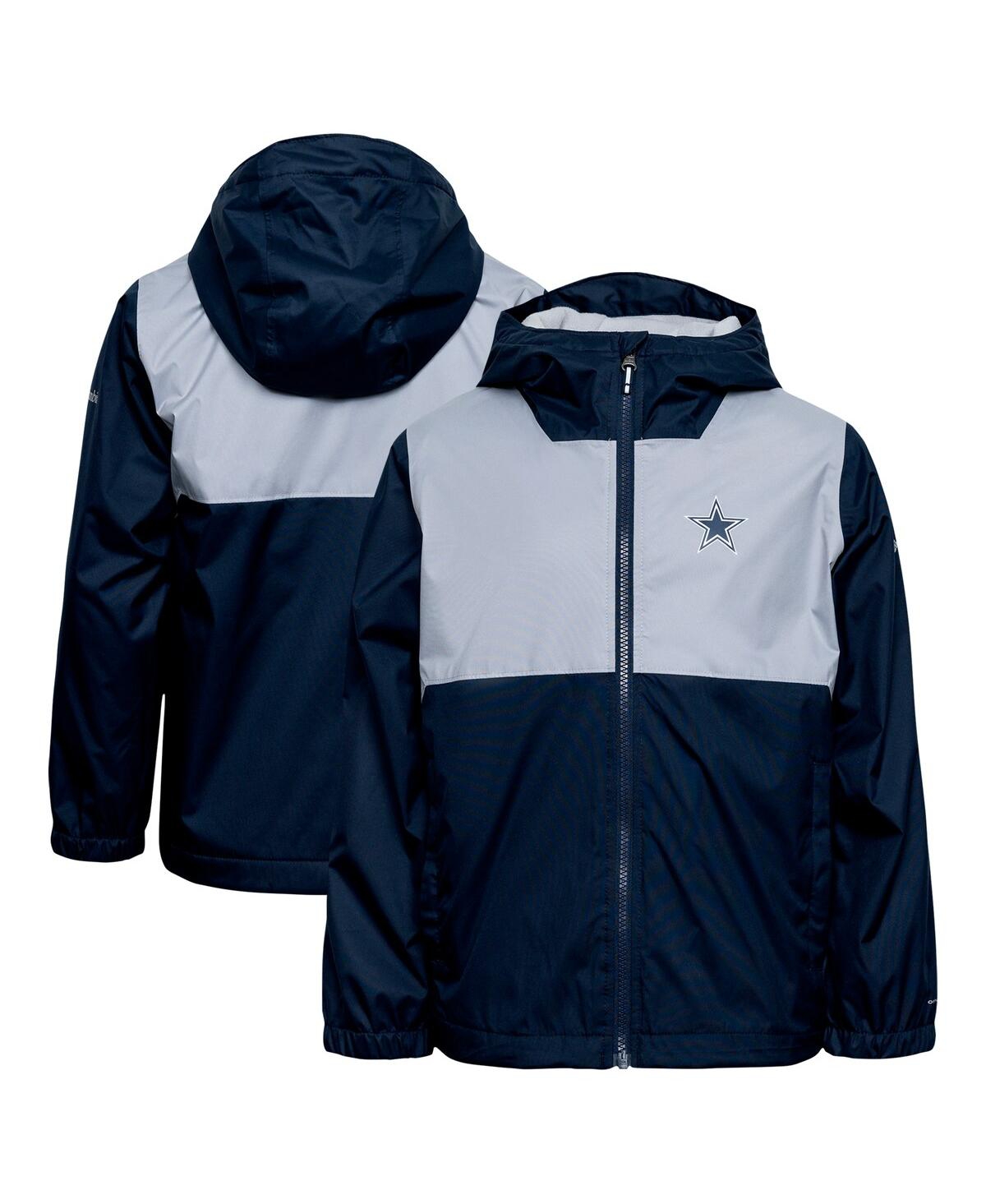 Click here for Columbia Big Boys and Girls Navy Dallas Cowboys Ra... prices