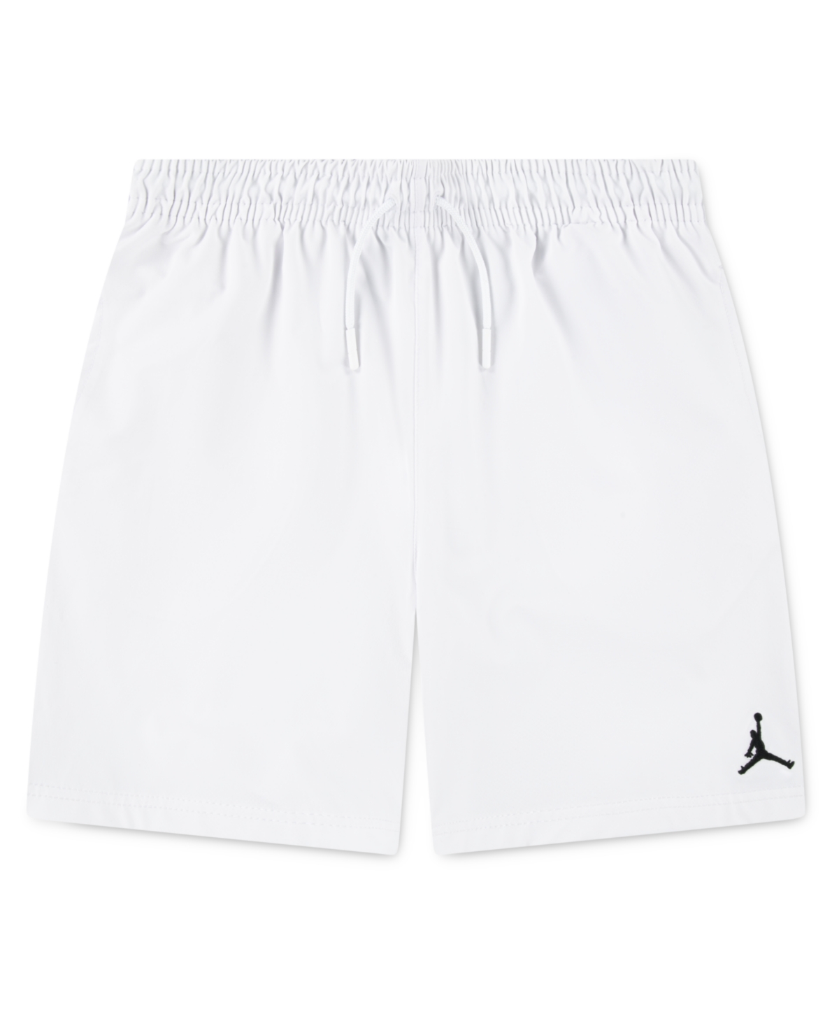 Click here for Jordan Big Boys Jumpman Woven Play Shorts - White prices