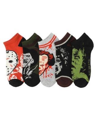 Warner Bros Women's Warner Brothers Horror Movie Characters 5-Pair ...