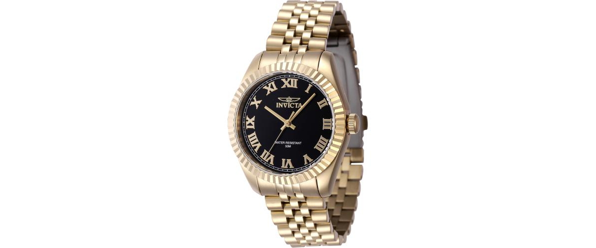 Click here for Invicta Womens 47417 Specialty Quartz 3 Hand Black... prices