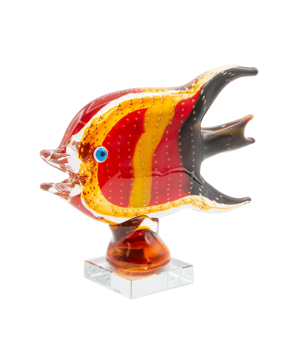 Click here for Dale Tiffany 8.75 Bora Fish Art Glass Figurine - R... prices