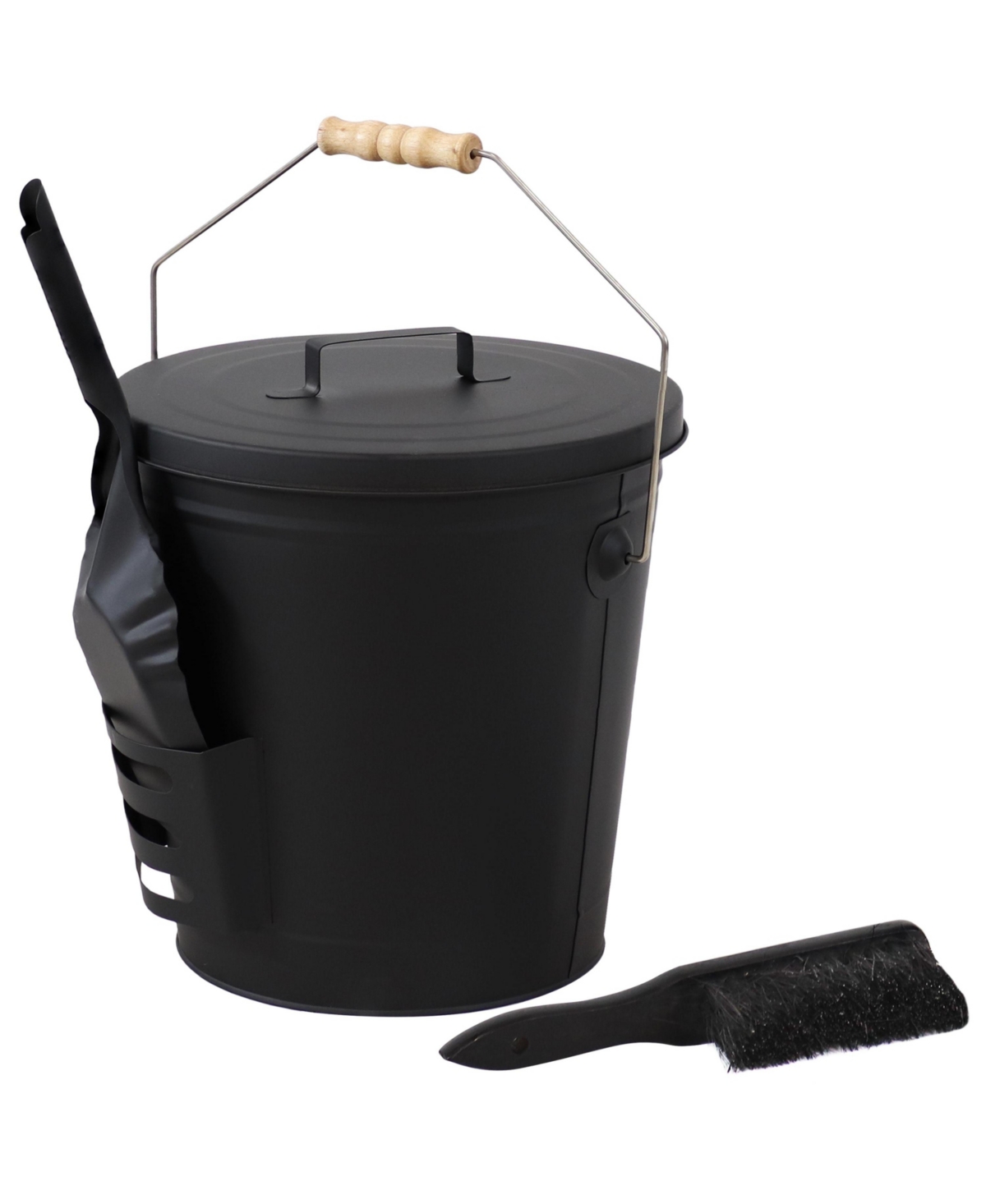 Click here for Steel Fireplace Ash Bucket with Lid  Shovel and Br... prices