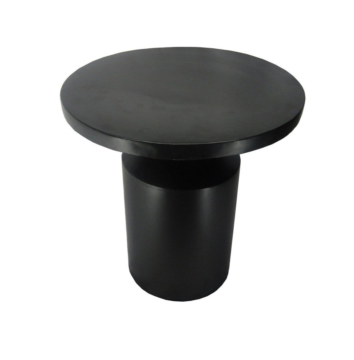 Click here for Slickblue Modern Round Iron Side Table with Pedest... prices