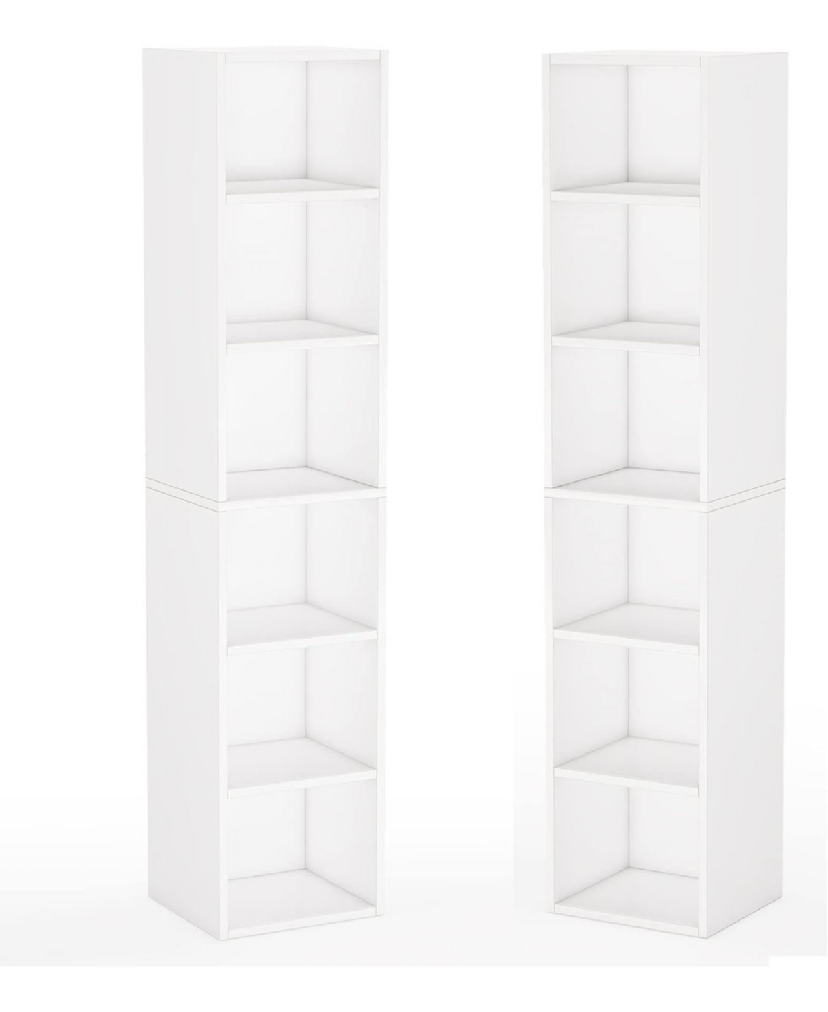 Click here for Tribesigns 70.9 Inch Tall Narrow Bookcase Set of 2... prices