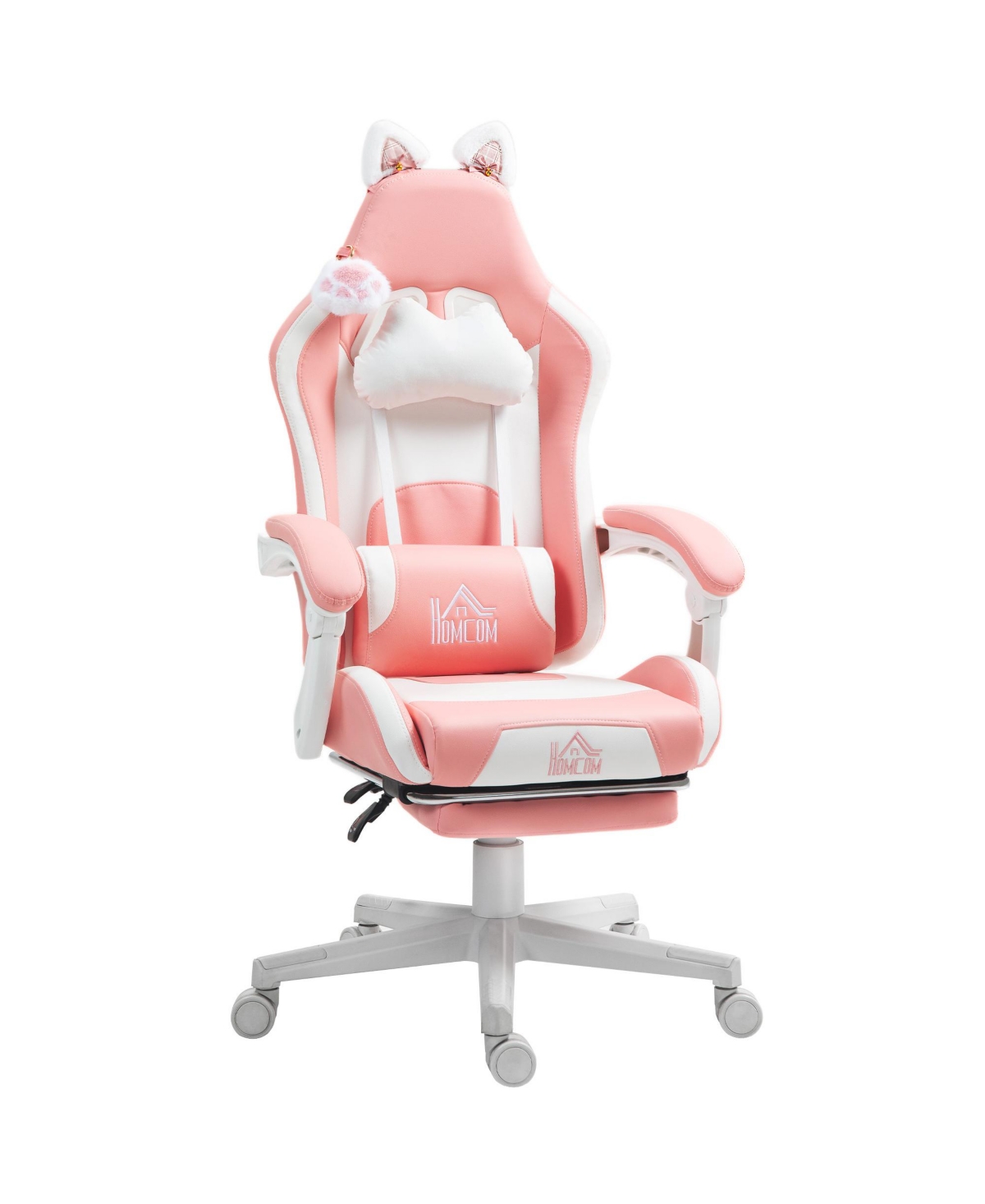 Click here for Homcom Cute Gaming Chair  Reclining Gamer Chair wi... prices