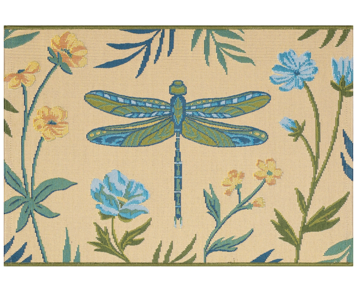 Click here for Liora Manne Esencia Floral Dragonfly 25x311 Area R... prices