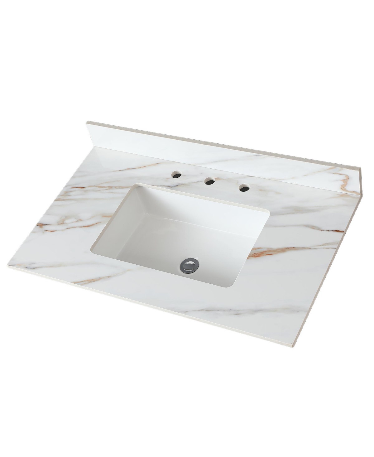 Click here for Slickblue Marble Vanity Top with Undermount Rectan... prices