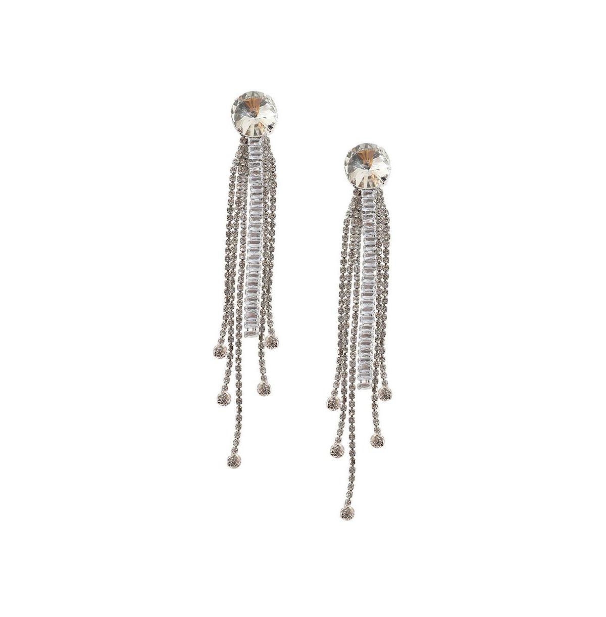 Click here for Party Drop Earrings - Silver prices