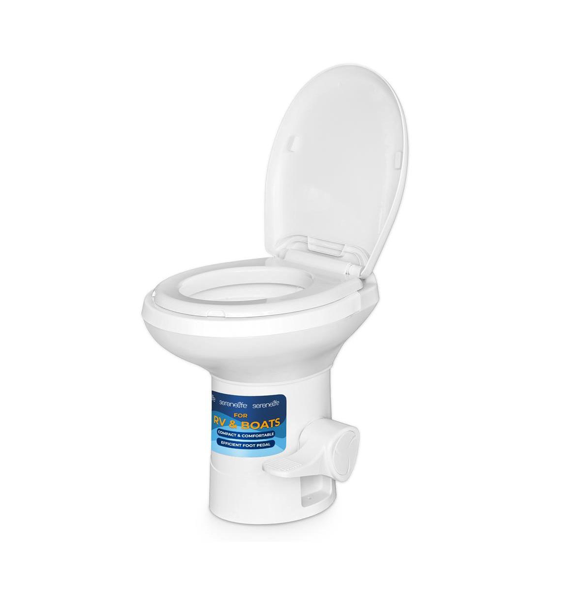 Click here for SereneLife Portable Gravity Flush Toilet With Foot... prices