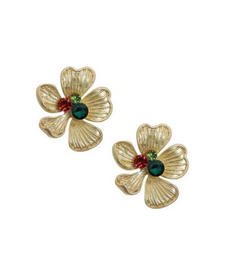 Luminous Petal Stud Earrings - Macy's
