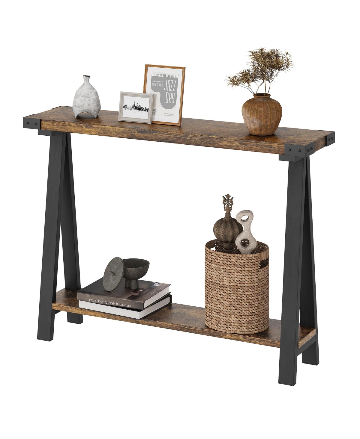 Click here for gaomon Farmhouse Entryway Table  Narrow Sofa Table... prices