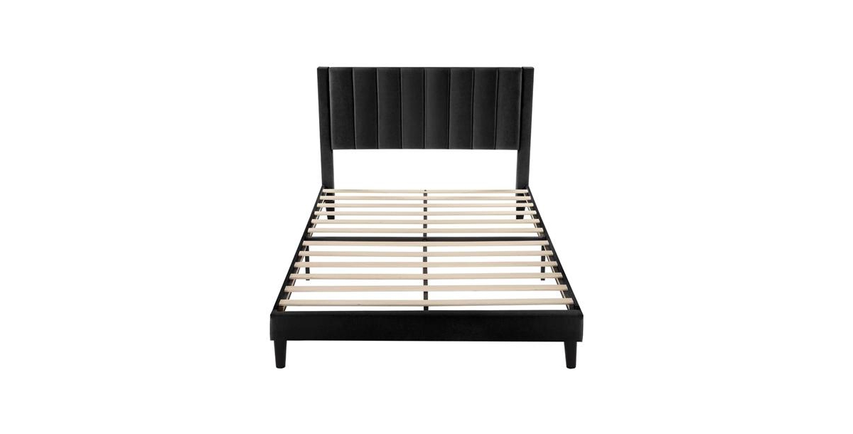Click here for Contemporary Upholstered Bed Frame with Headboard... prices