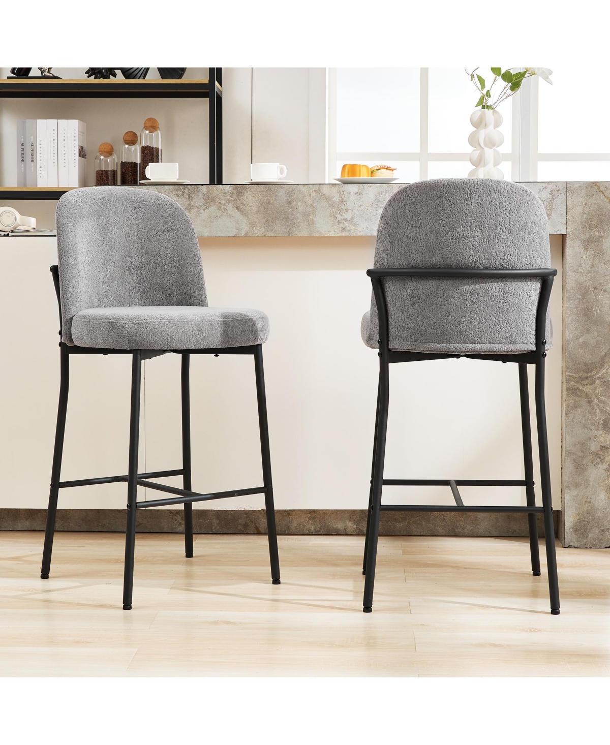 Click here for Dyhome Bar Stools Set of 2  28 Inches Modern Count... prices