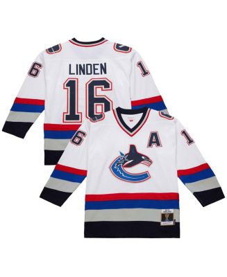 Mitchell & Ness Men's Trevor Linden White Vancouver Canucks 2003-04 ...