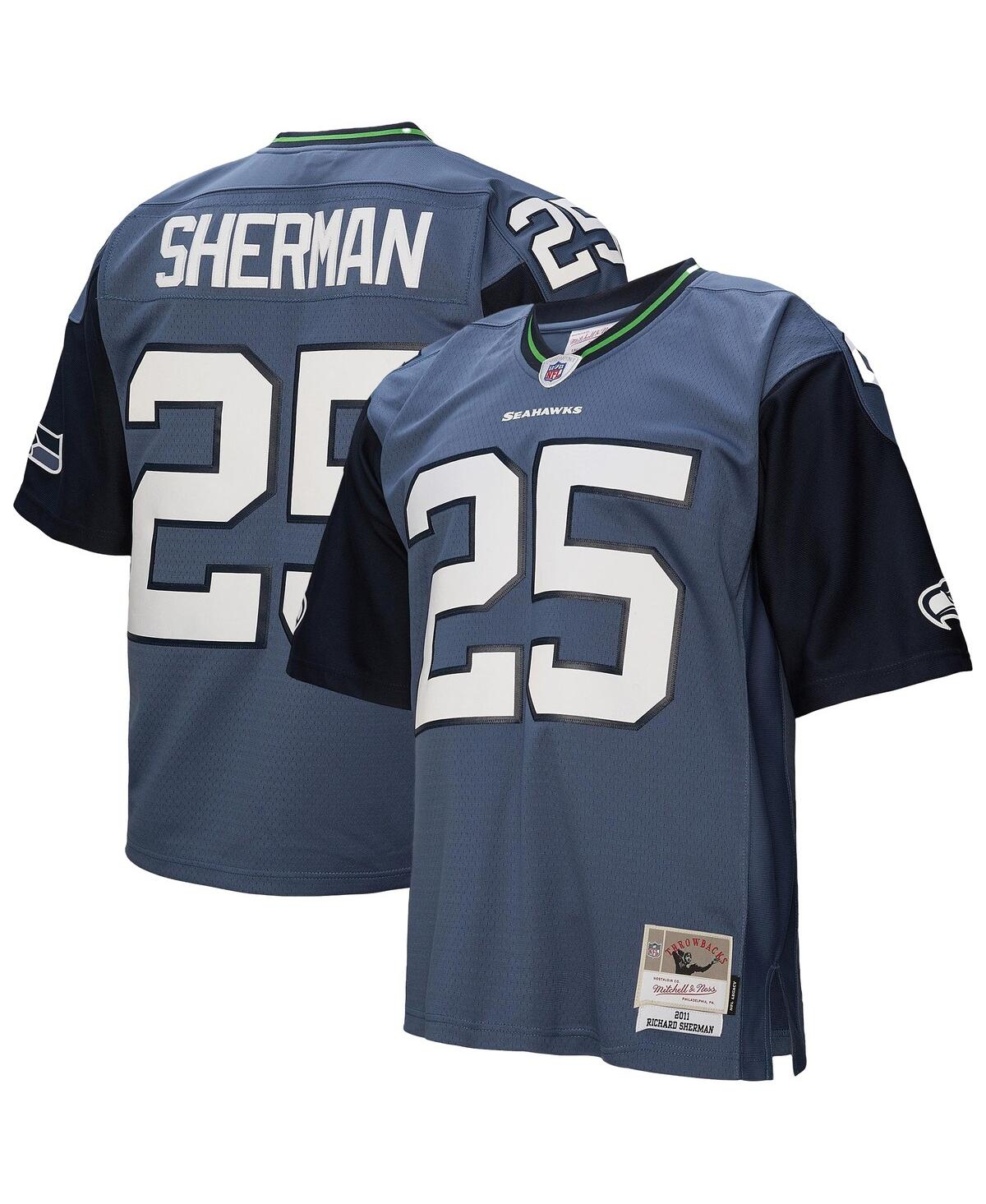 Click here for Mitchell & Ness Mens Richard Sherman Blue Seattle... prices