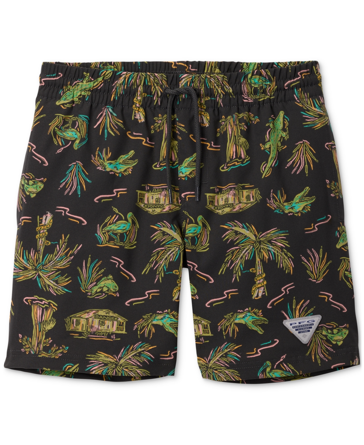 Click here for Columbia Big Boys Pfg Rambler Printed Water Swim S... prices