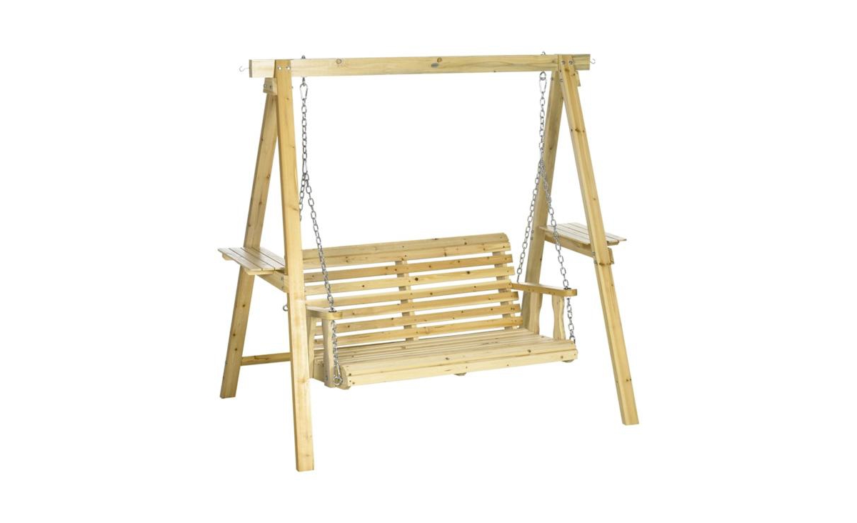 Click here for Slickblue 2-Seat Outdoor Porch Swing with Cushions... prices