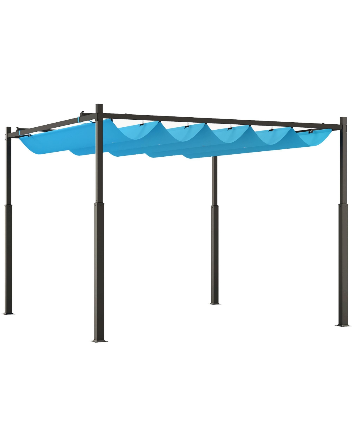 Click here for Outsunny 10 x 10 Retractable Pergola  UPF30+ Patio... prices