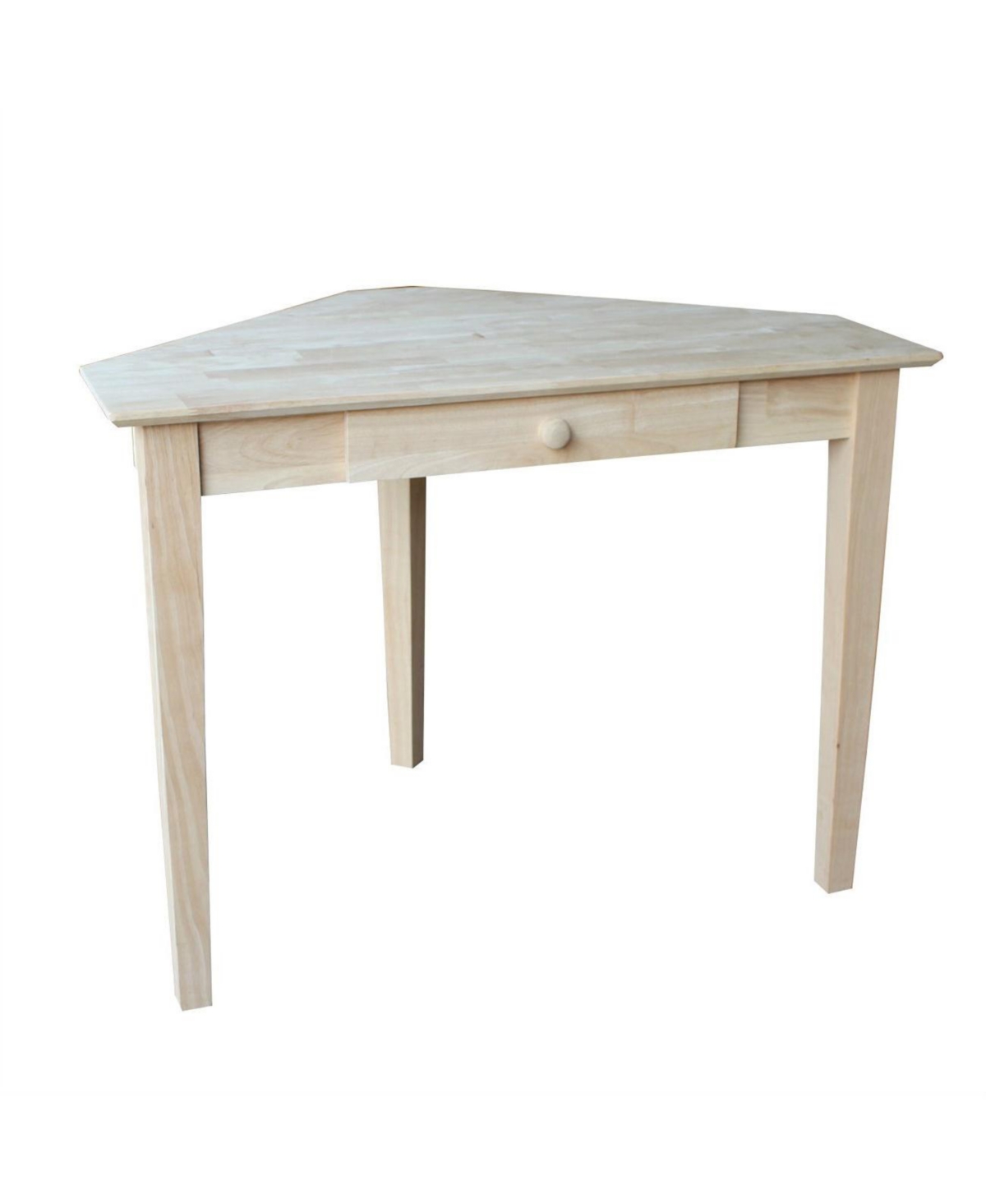 Click here for Slickblue Unfinished Wood Corner Desk with Drawer... prices
