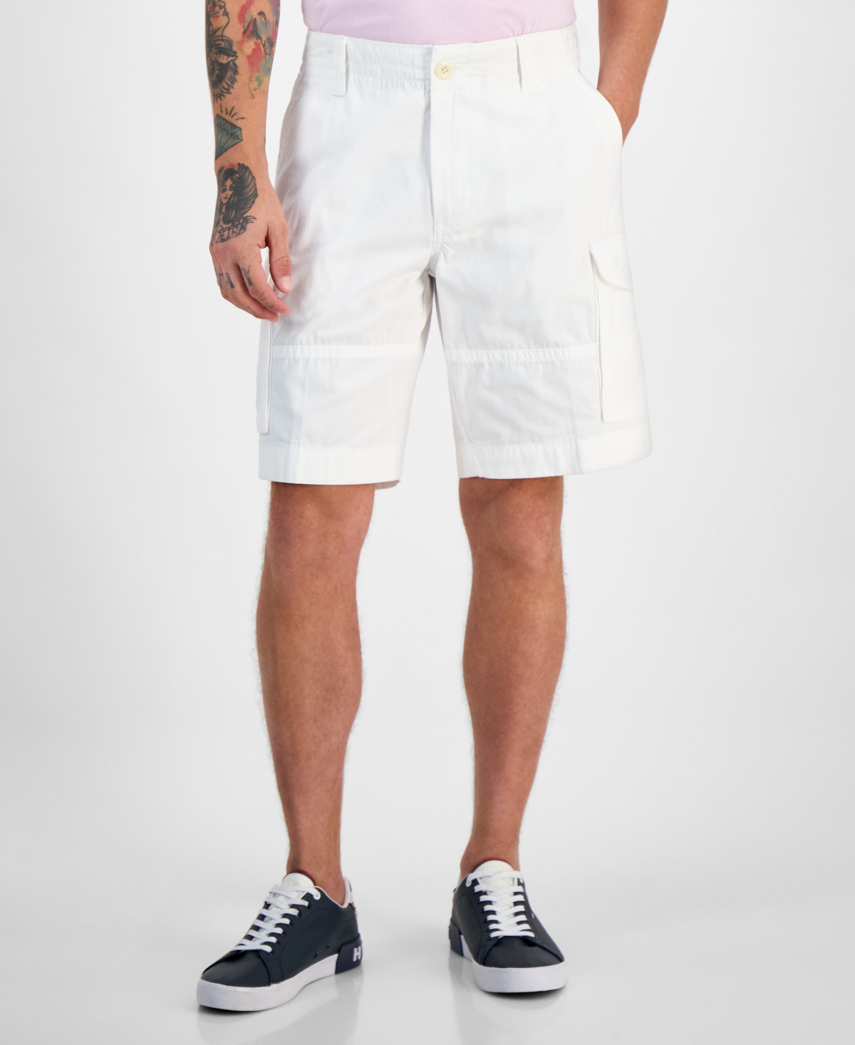 Click here for Tommy Hilfiger Mens Essential 10 Solid Cargo Short... prices