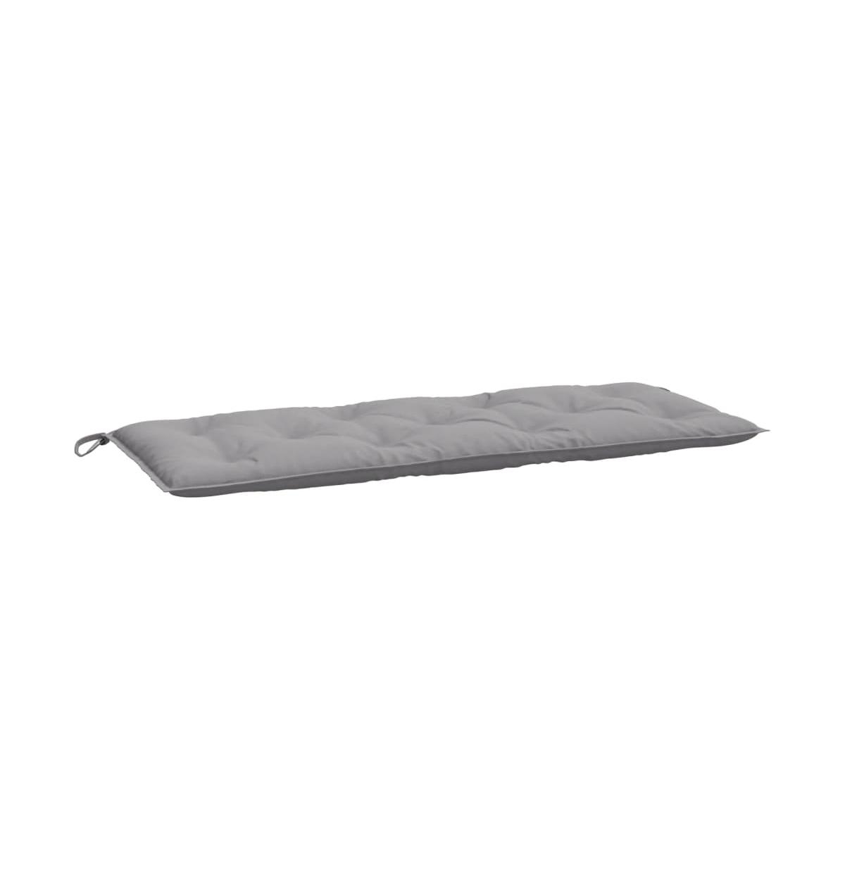Click here for vidaXL Garden Bench Cushion Gray 47.2x19.7x2.8 Oxf... prices