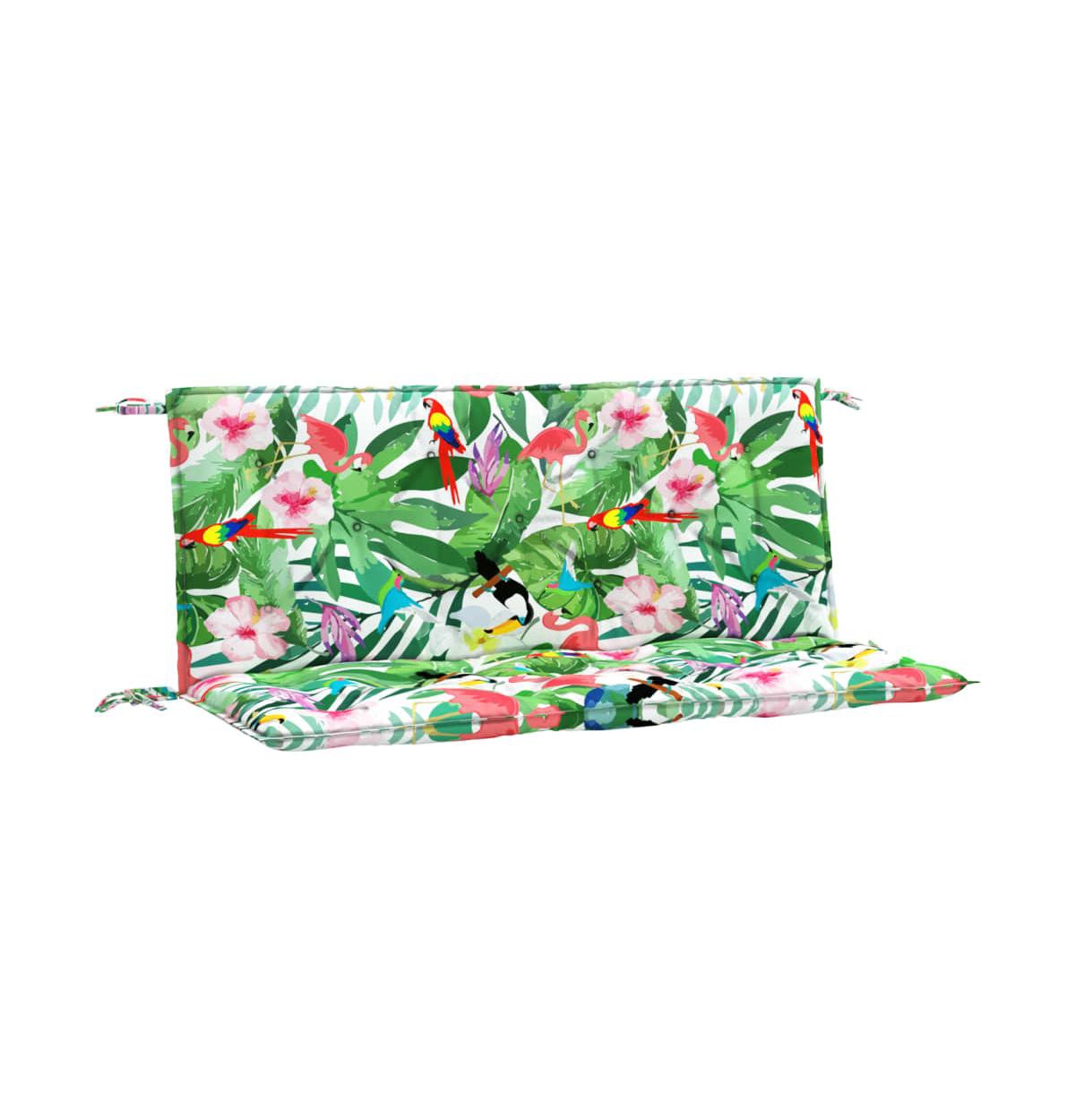 Click here for Garden Bench Cushions 2pcs Multicolor 47.2x19.7x2.... prices