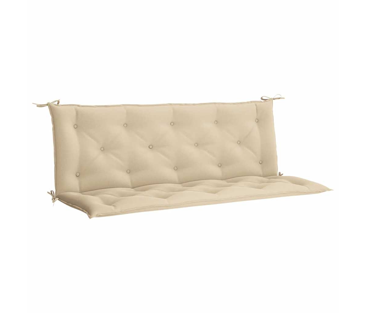 Click here for Garden Bench Cushion Beige 59.1x(19.7+19.7)x2.8 Ox... prices