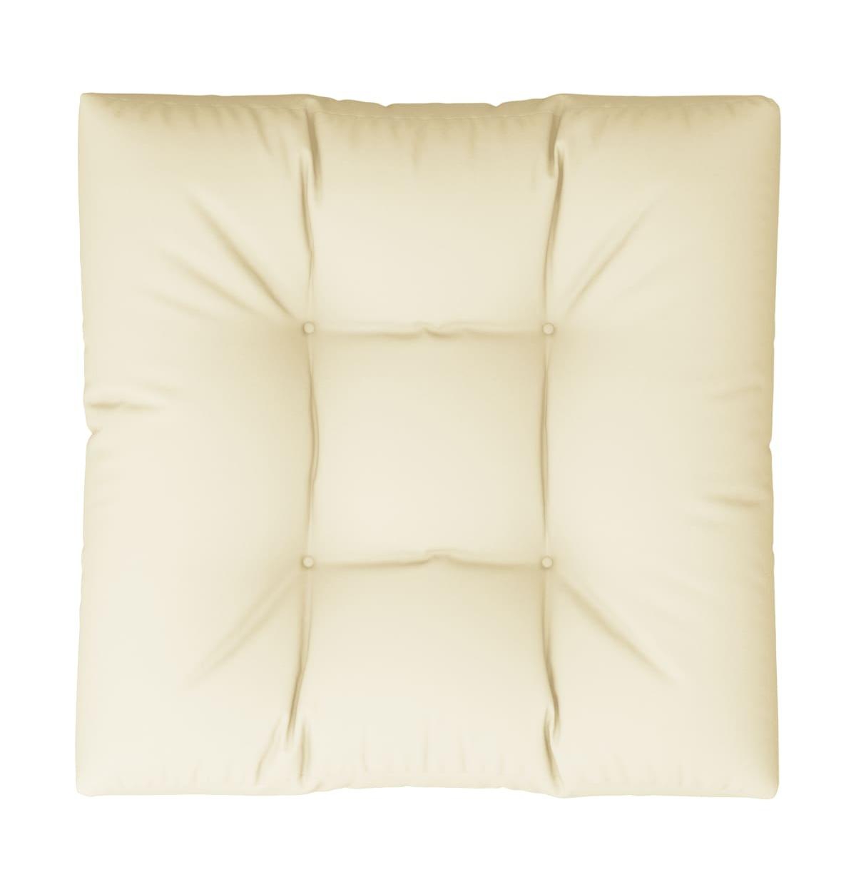 Click here for vidaXL Pallet Cushion Cream 31.5x31.5x4.7 Fabric -... prices