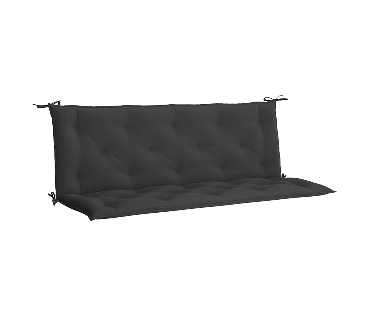 Click here for Garden Bench Cushion Black 59.1x(19.7+19.7)x2.8 Ox... prices