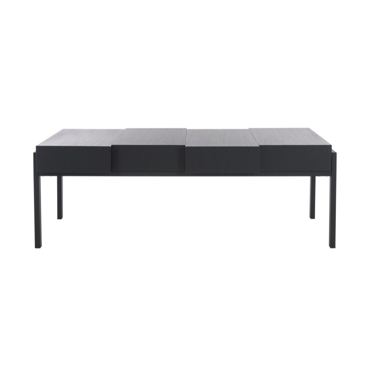 Safavieh Alexander Coffee Table - Black stripe /black