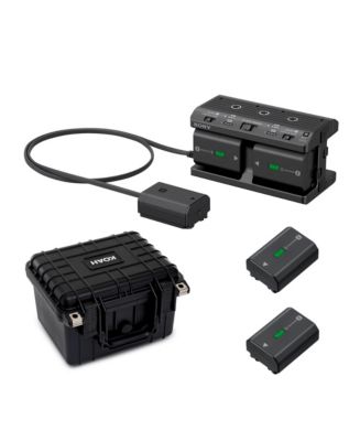 Sony Multi Battery Charger Adapter Kit with Four NP-FZ100 batteries ...