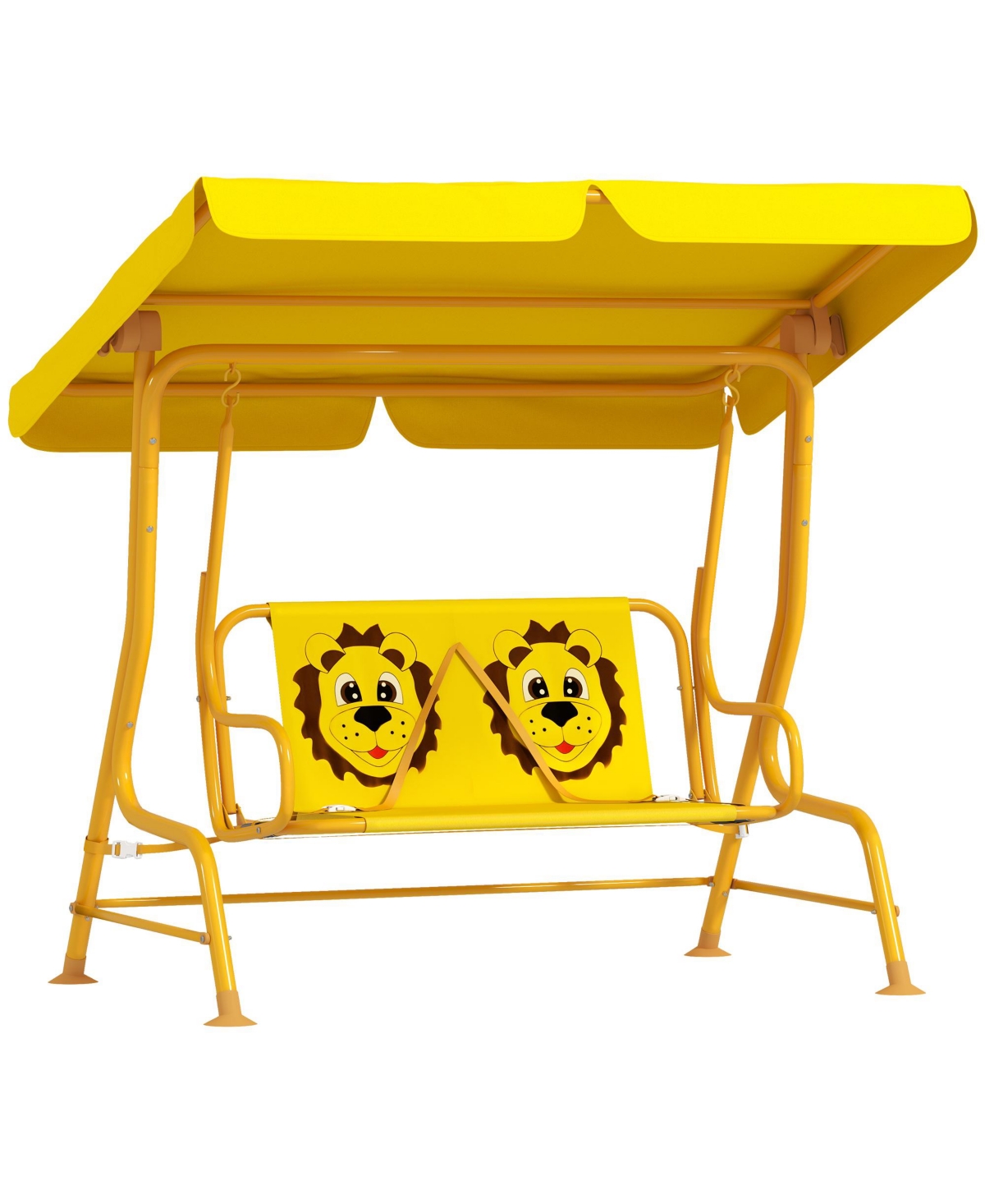 Click here for Qaba Kids Patio Swing  2-Seater Outdoor Porch Swin... prices