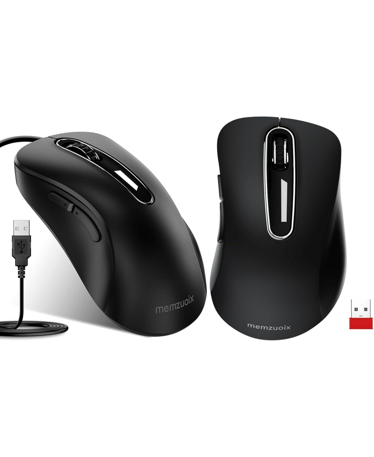 Click here for memzuoix 2.4G Wireless Mouse + Usb Wired Mouse for... prices