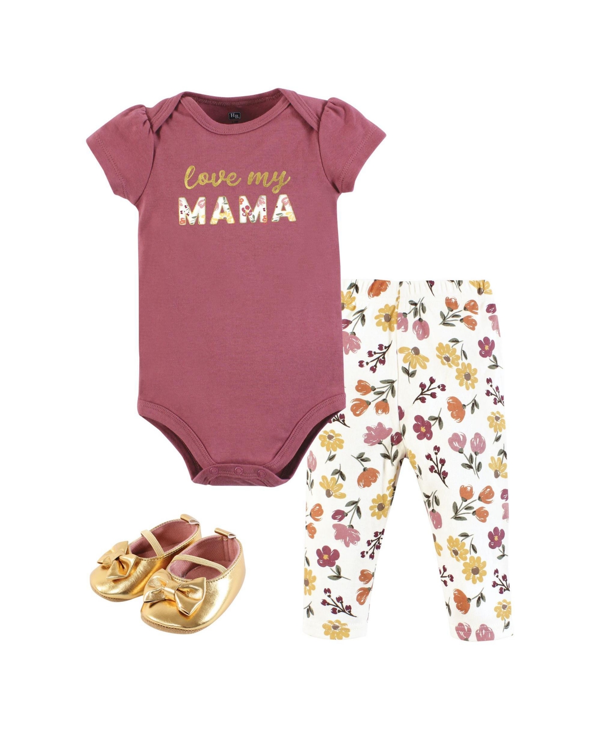 Click here for Hudson Baby Baby Girls Hudson Cotton Comfort 3Pk B... prices