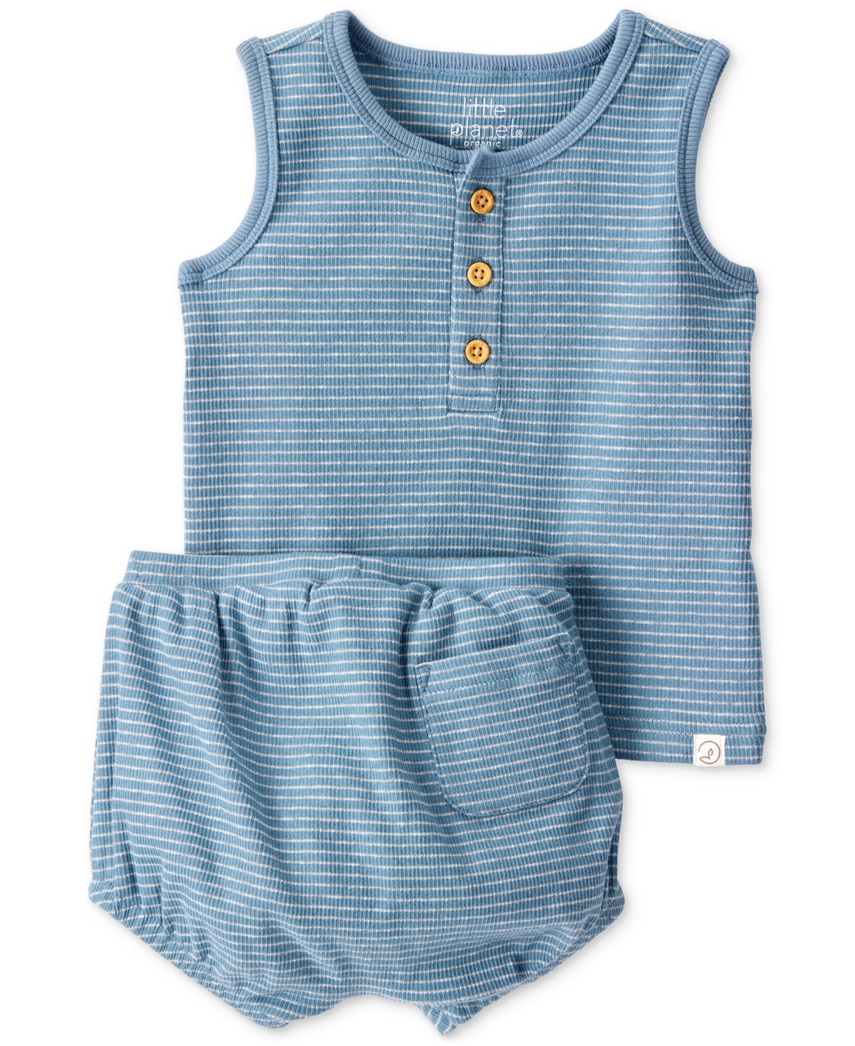 Click here for Little Planet by Carters Baby Boys 2-Pc. Organic C... prices