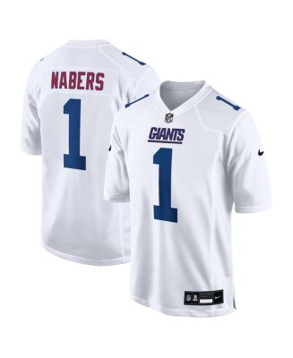 Nike Men's Malik Nabers Tundra White New York Giants Fashion Jersey ...