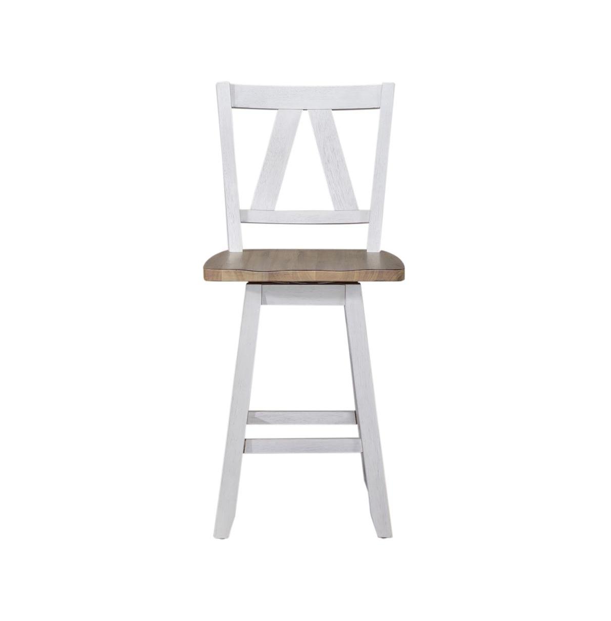 Click here for Counter Height Swivel Chair (Rta) - Set of 2 Farmh... prices