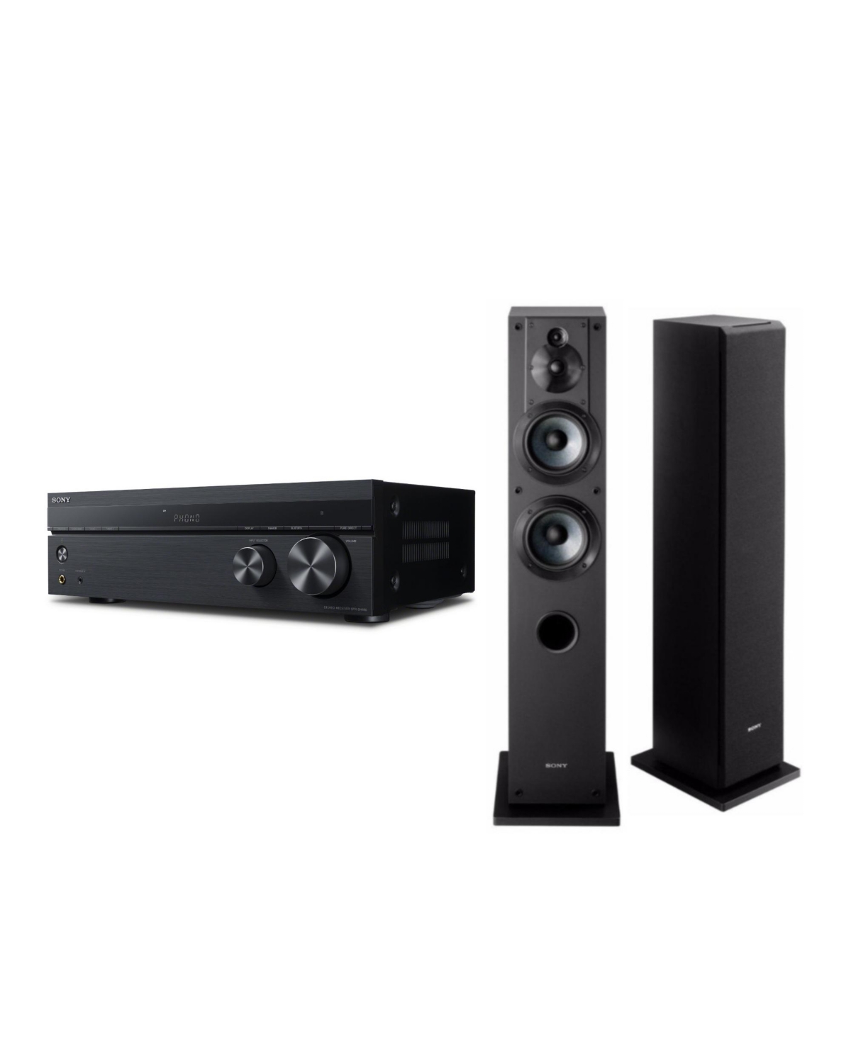 Click here for Sony SSCS3 3 Way Floorstanding Black 2 Pack Speake... prices
