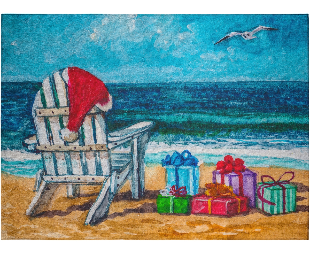 Click here for Dalyn Wonderland WN9 26x310 Area Rug - Ocean prices