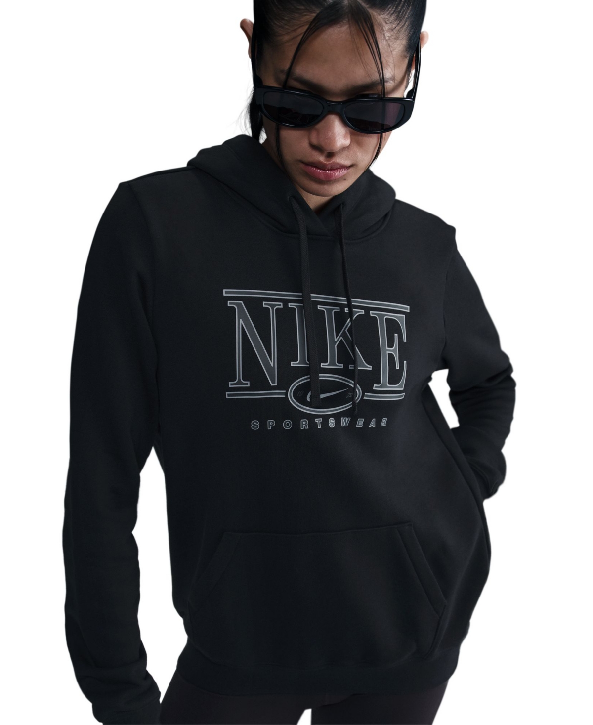Click here for Nike Sportswear Womens Club Fleece Graphic Hoodie... prices