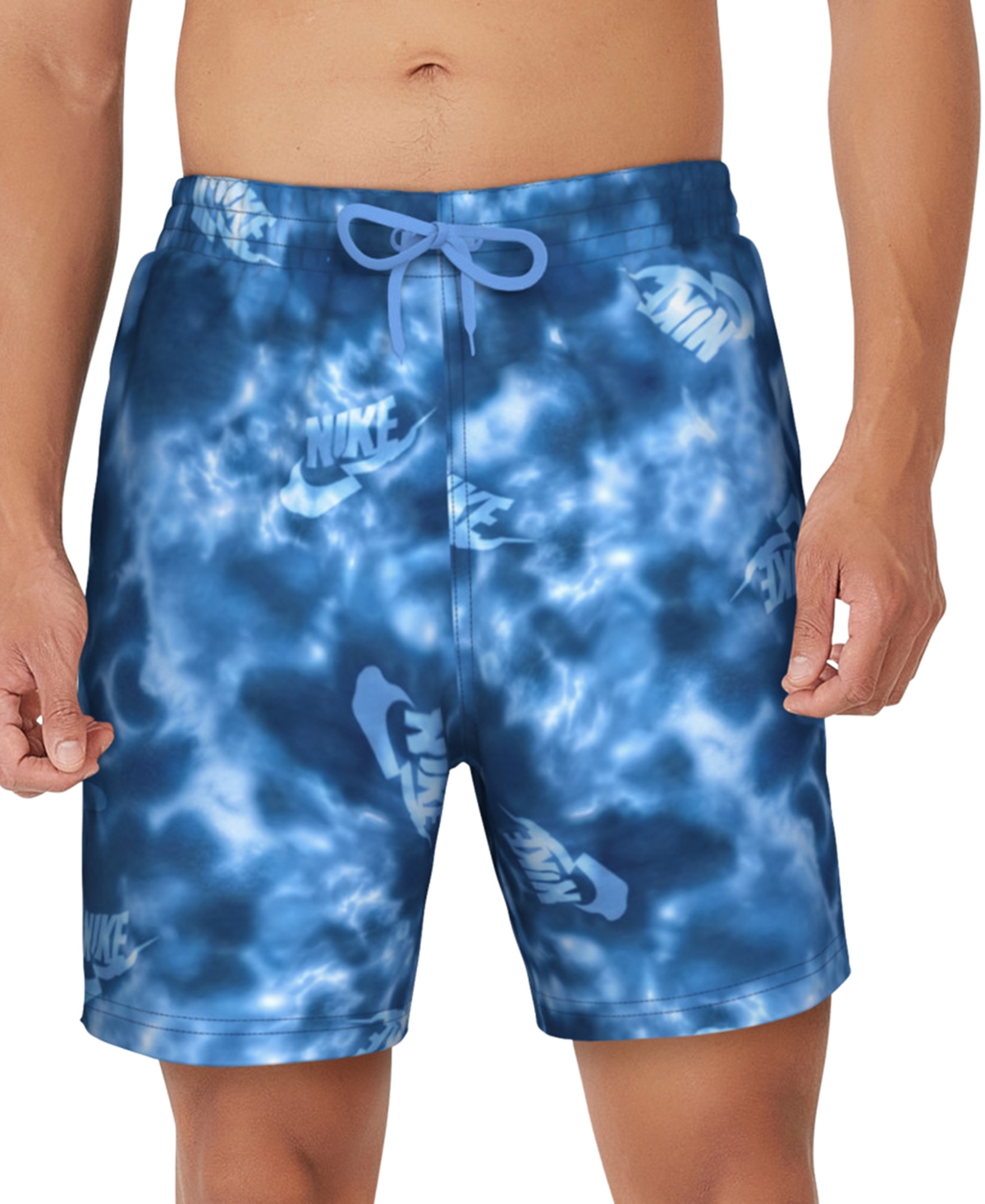 Click here for Nike Mens 7 Tie Dye Volley Shorts - Navy prices